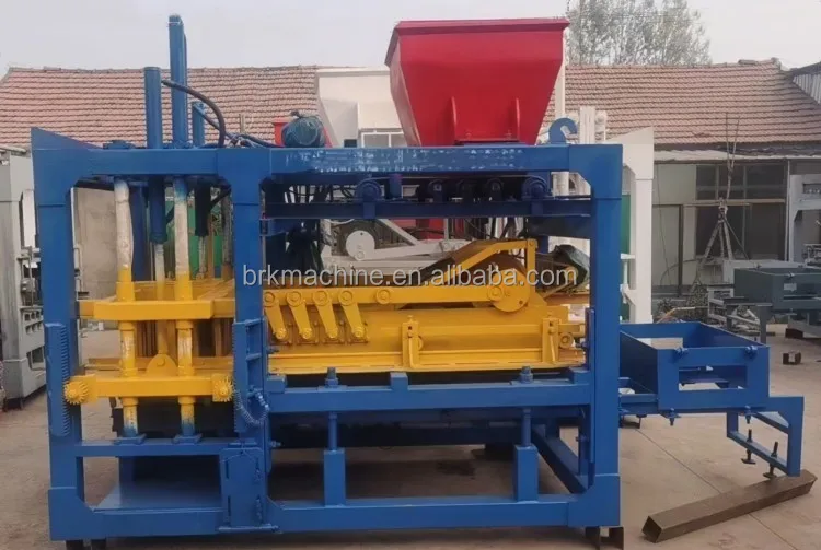 Qt4-16 Concrete Cement Hollow Block Making Machine China Manufacturer ...