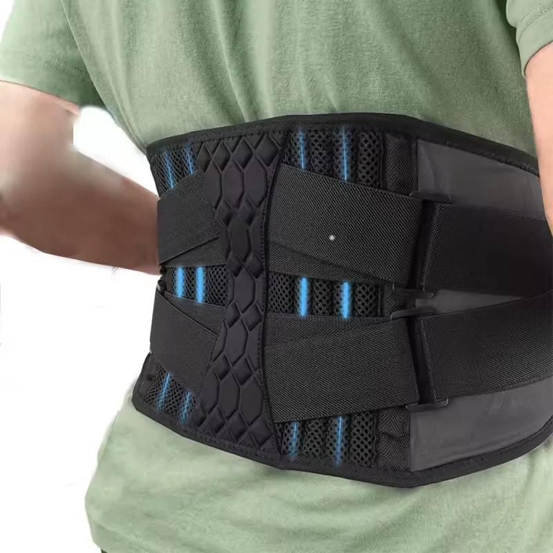 Back Brace Lower Back Pain Relief Breathable Herniated Disc Brace Back ...