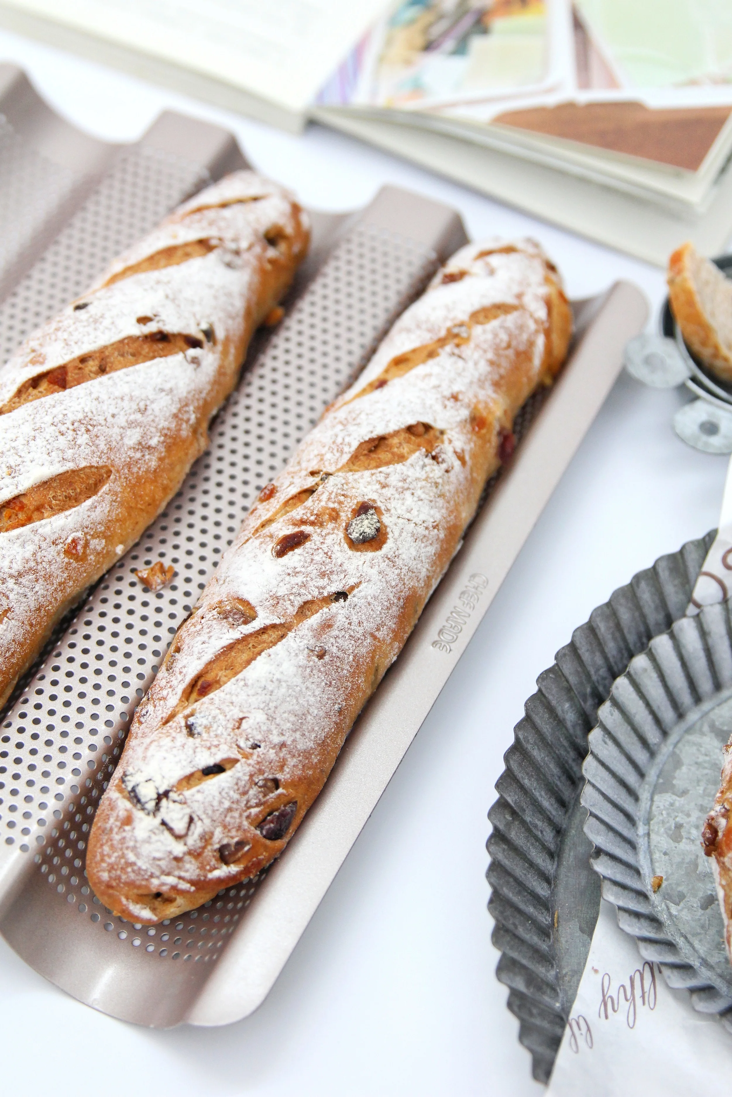 CHEFMADE Baguette Pan - Sustainable, Non-Stick French Bread Pan