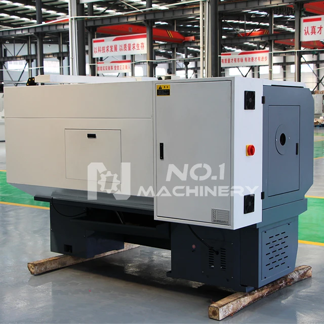 Ck6140 Cnc Lathe Machine With Gear Box Horizontal Turning Machine High ...