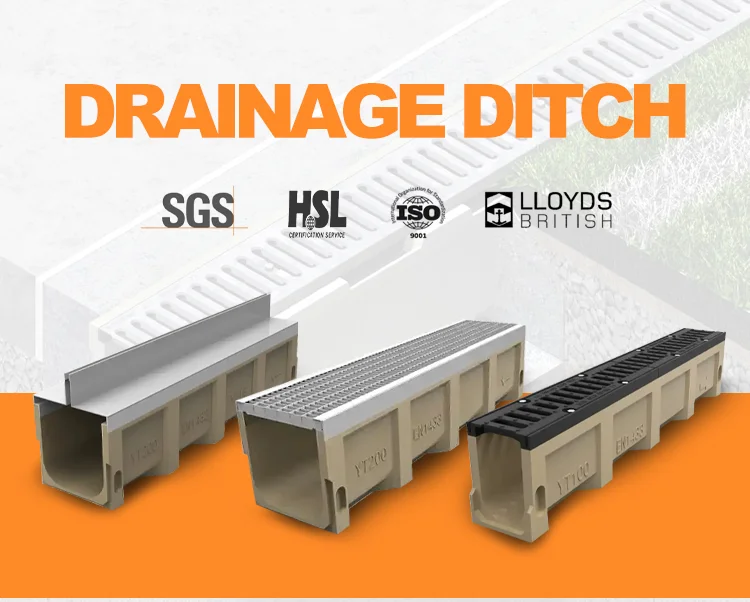 Greentech 150mm Polymer Concrete Drainage Channel Mould Polymer ...