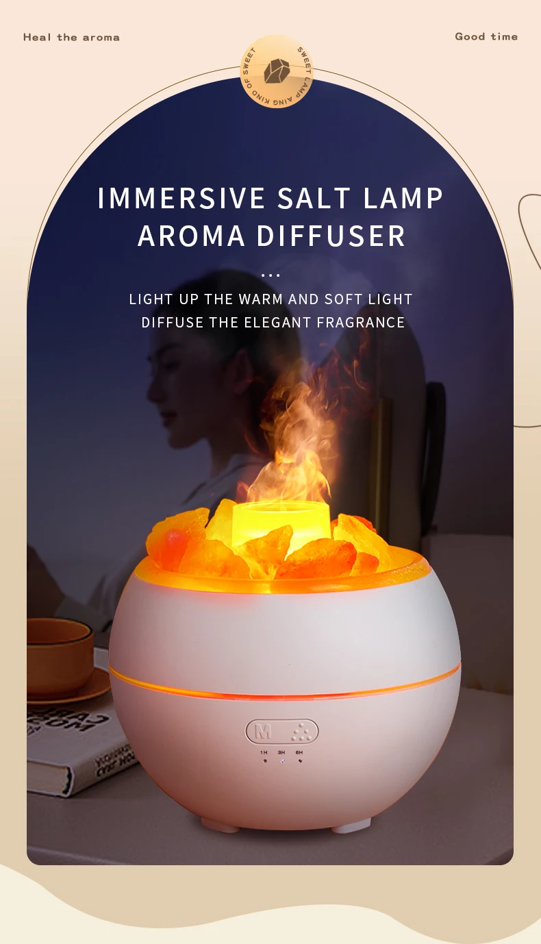 FUSMLI Aromatherapy USB Oil Humidifier - Portable & Fragrant