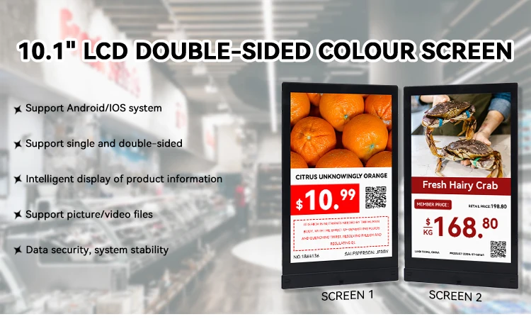 Supermarket LCD Display for Shopping Mall OEM Digital Poster for ...