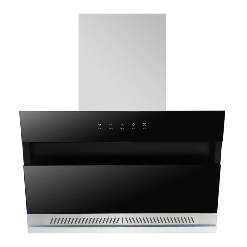 Easy Cleaning Smoke Exhaust Wall-Mounted Electric Rang Hoods 900Mm 3 ...
