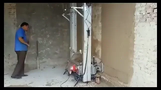 Mini Derutu Smart Gypsum Wall Cement Wiping Plastering Machine Heavy ...