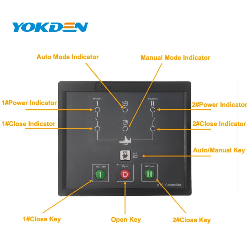 Ats Controller Automatic Transfer Switch Controller Ats530 - Buy ...