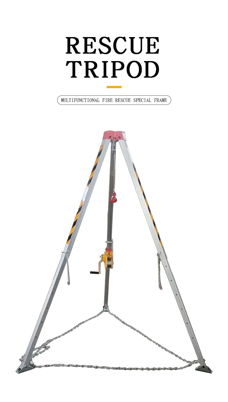 Wholesale 1200lbs 1800lbs Confined Space Tripod Kit 20m 30m Wire Rope ...