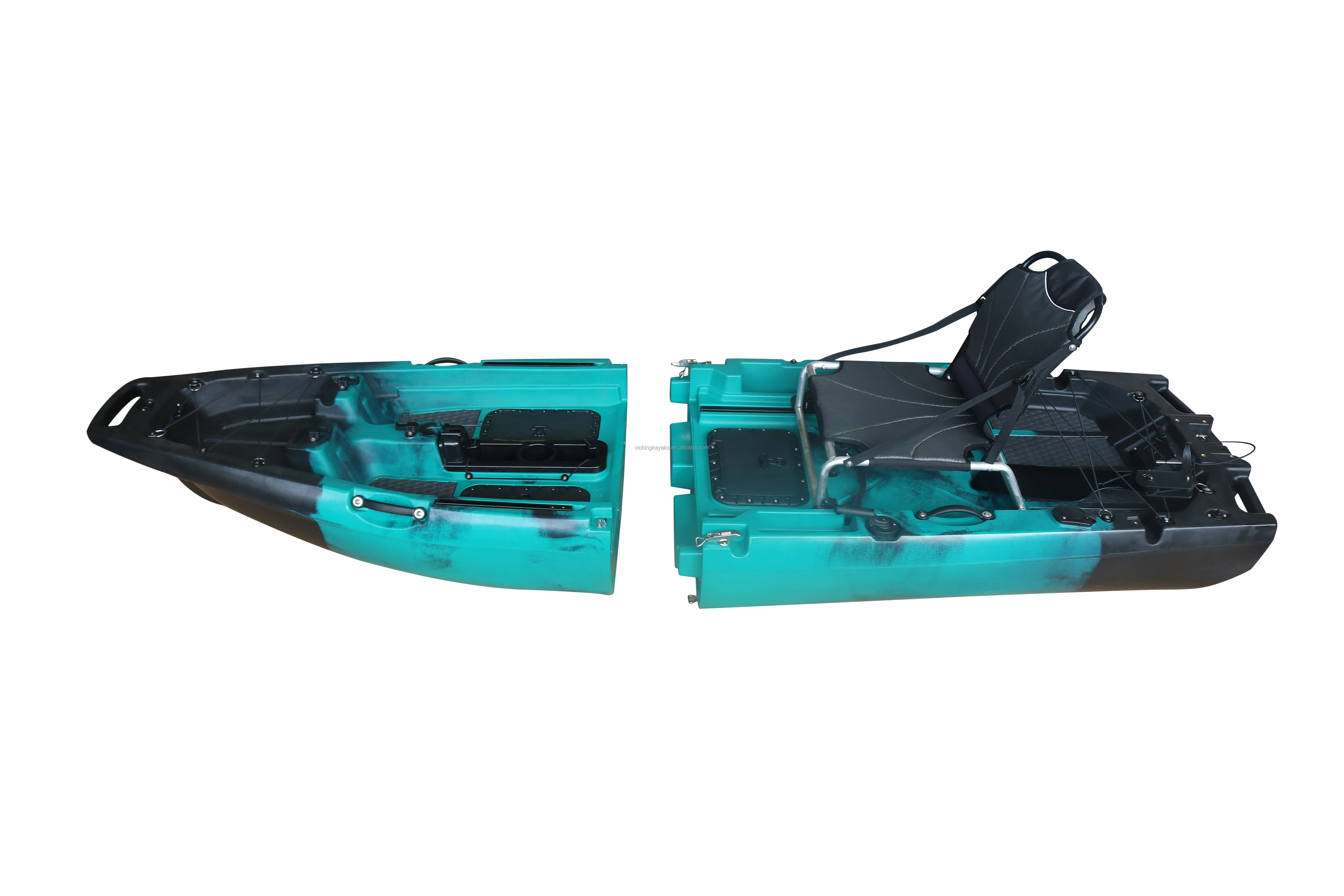 Vicking 1-Person Modular Kayak - Perfect for Fishing & Touring
