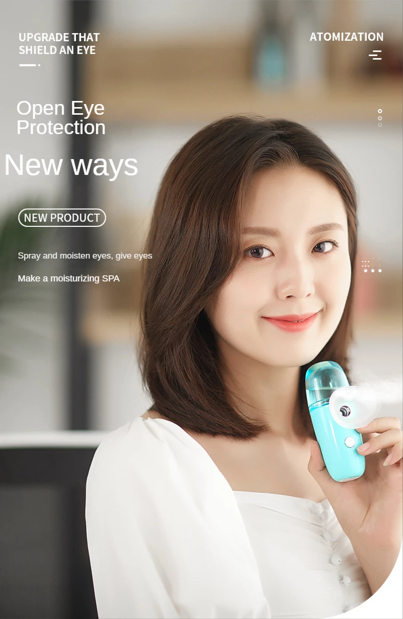 Mano Mist Fogging Spray Steam Eye Moistening Instrument Relieve Fatigue ...