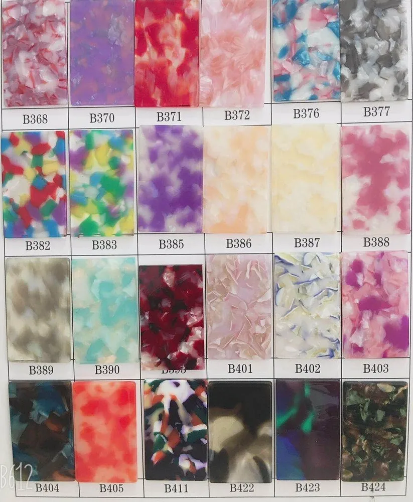 HONEY Custom Designs Colors Logo 4mm Thickness Cellulose Acetate Afro ...