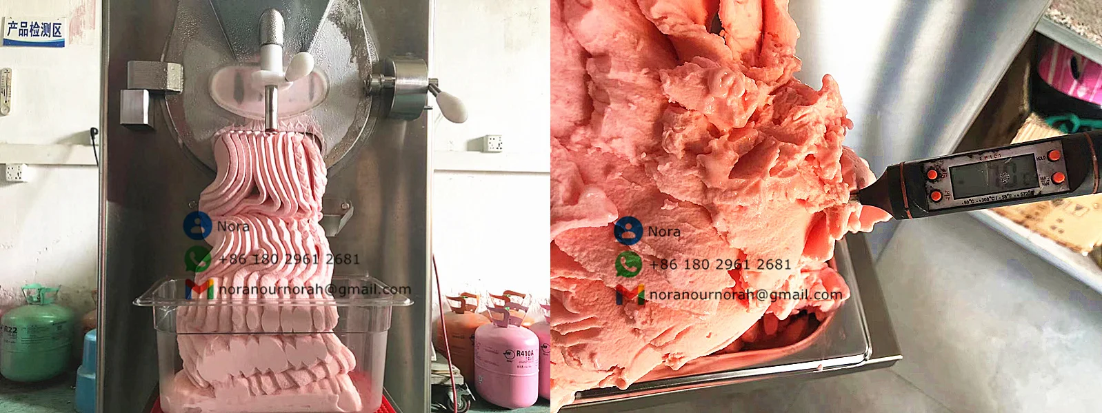 60 Liters Italian Batch Freezer Gelato Ice Cream Making Machine Hard ...