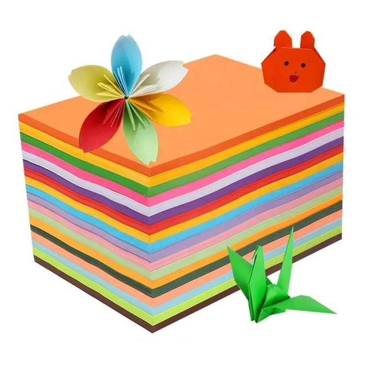 Craft Paper School Office Printable Colour Paper Double Sided Colored ...