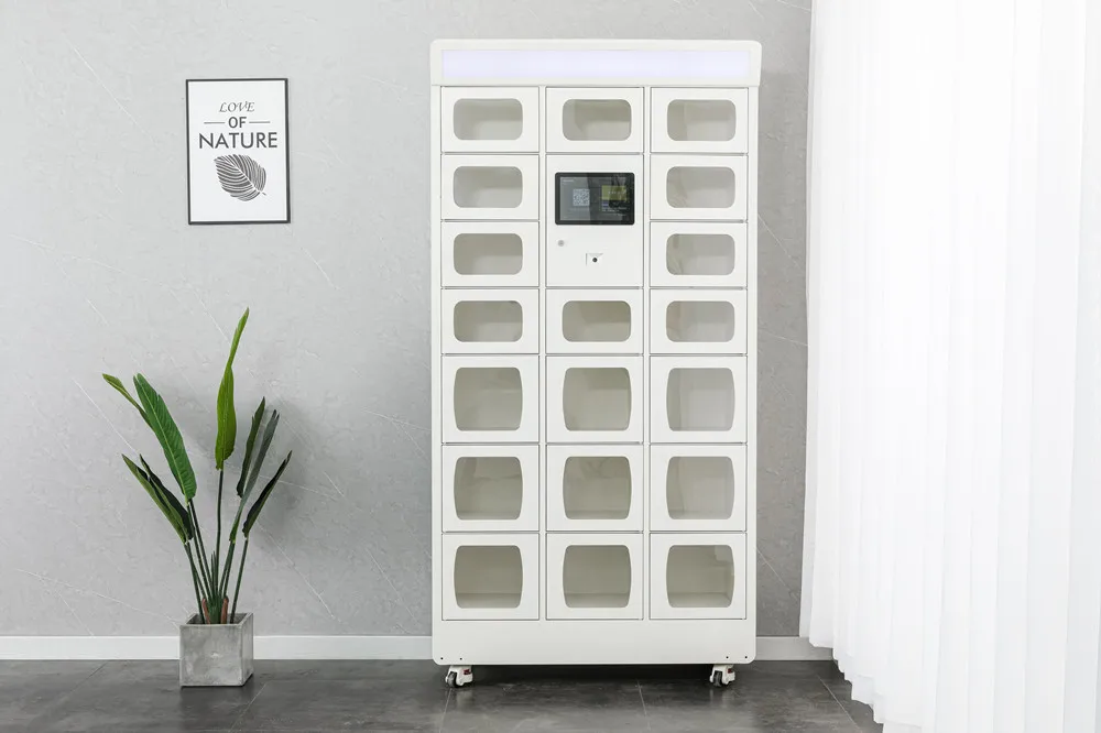New Food Pick Up Smart Locker Food Delivery Cabinet With Electronic ...