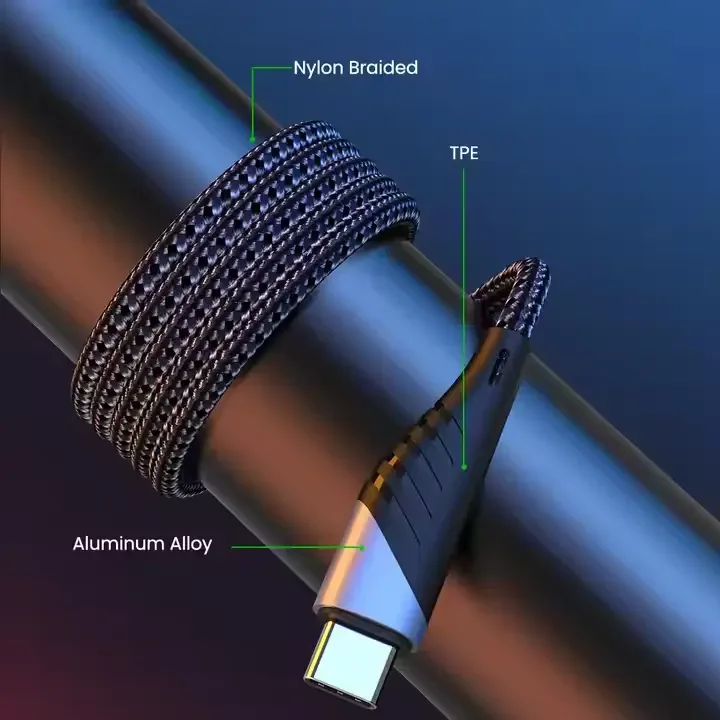 Customized 4 in 1 PD 100w 65W USB C Cable 1M Multi Function USB Type C ...