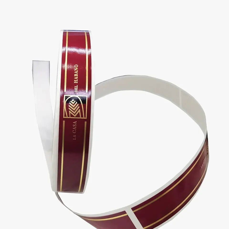 Deluxe Custom Logo Sticker Packaging Label Smooth Self-adhesive ...