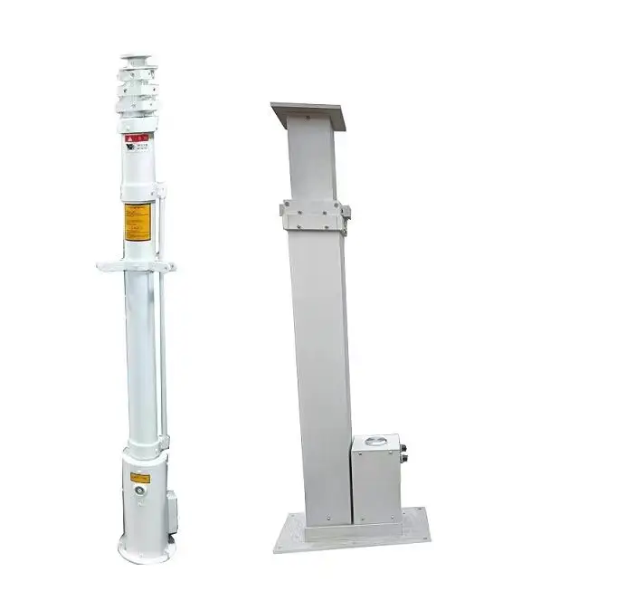 3m 3.5m 5m Remote Controlled Electric Motor Telescopic Masts For Marine ...