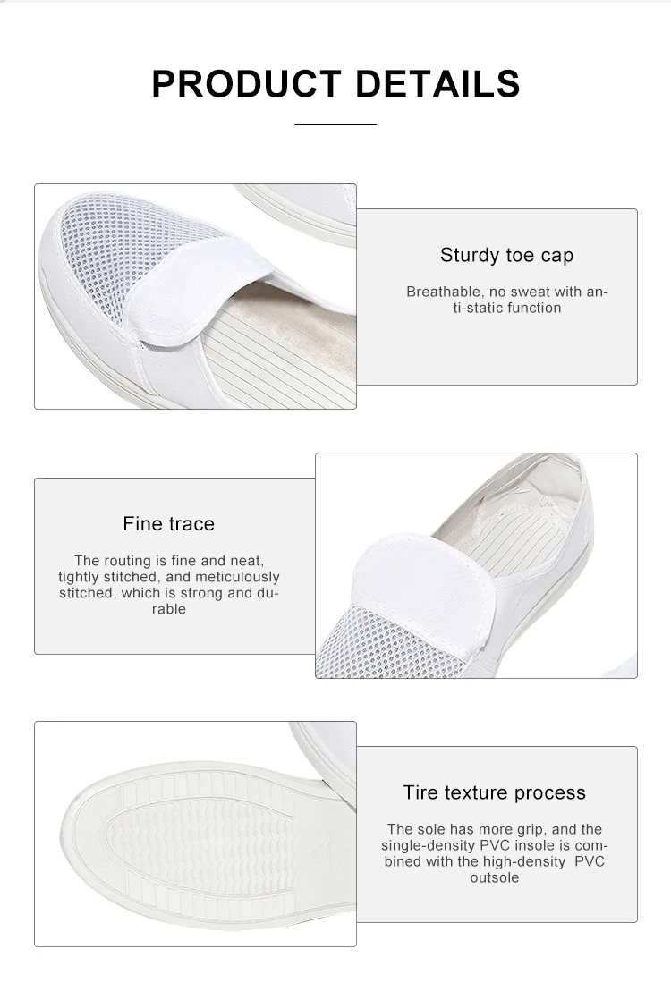 Anti-static Shoes Esd Pvc Sole Man Work Shoes For Electronic Computer ...