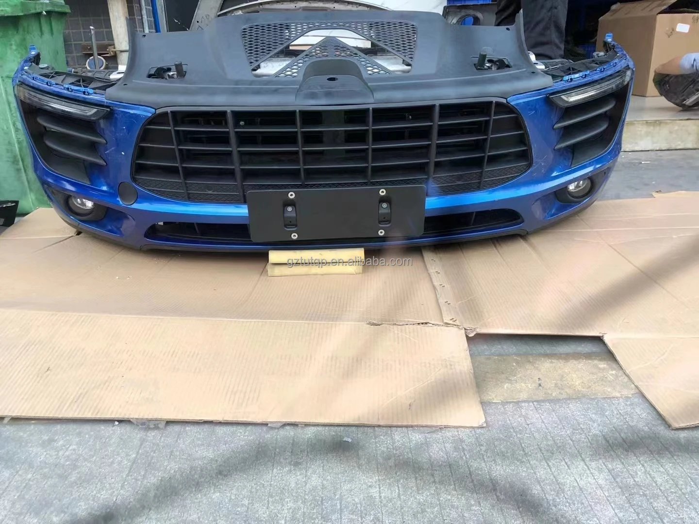 OEM Porsche Macan Front Bumper Assembly - Used Spare Parts