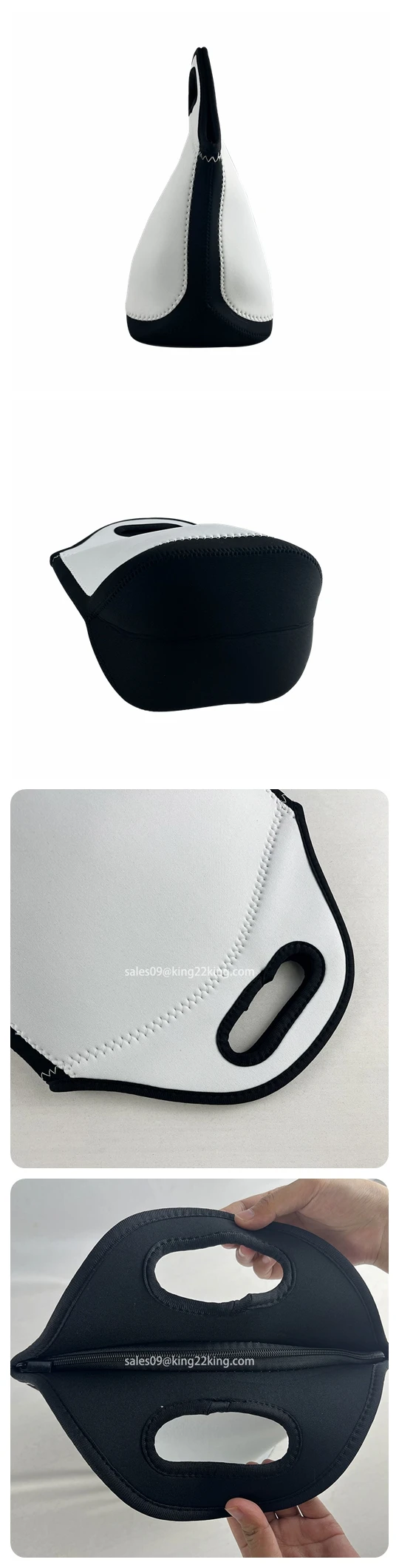 5mm Thickness Sublimation Neoprene Lunch Tote Personalized Lunch Bag ...