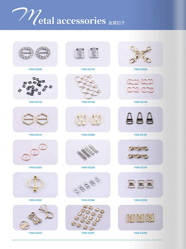 Environmental Protection Alloy Bra Adjuster Swimsuit Metal Ring And ...