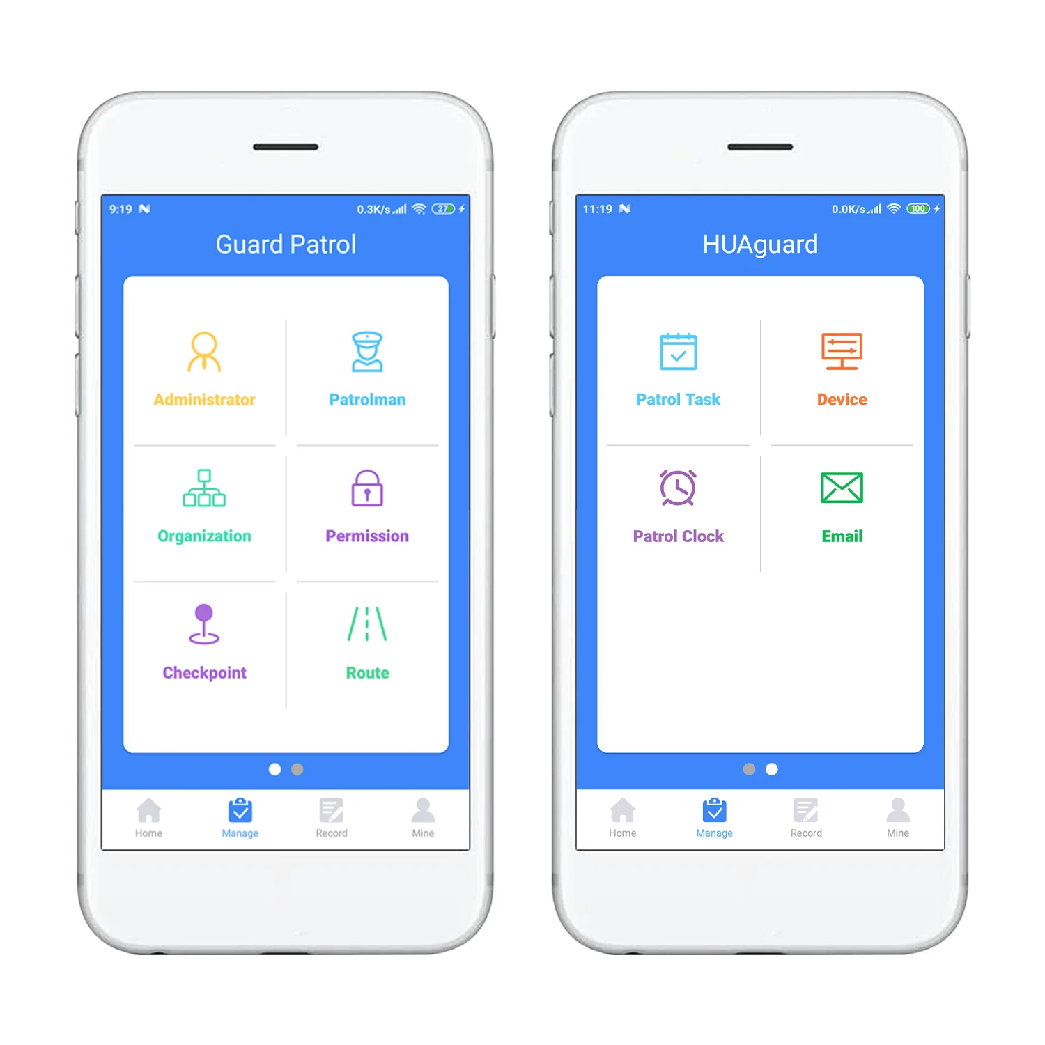 4g Gps Rfid Checkpoint Real Time Data Pushing Security Cloud Gprs Guard ...