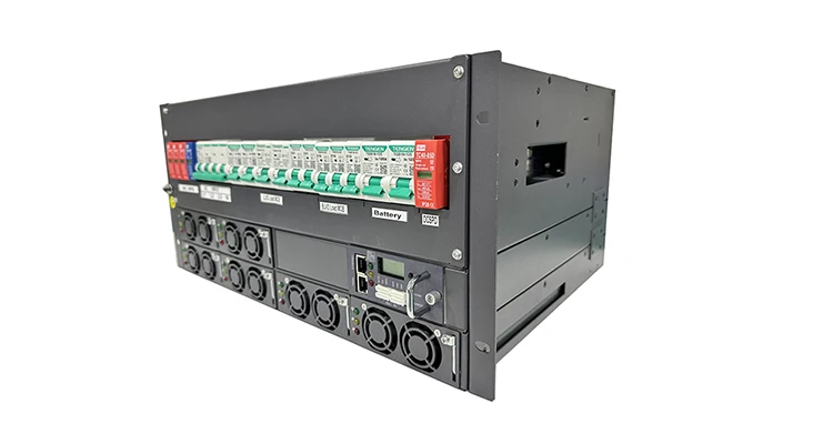 19 Inch Rack Mounted 220V 380V AC to 48V DC Rectifier