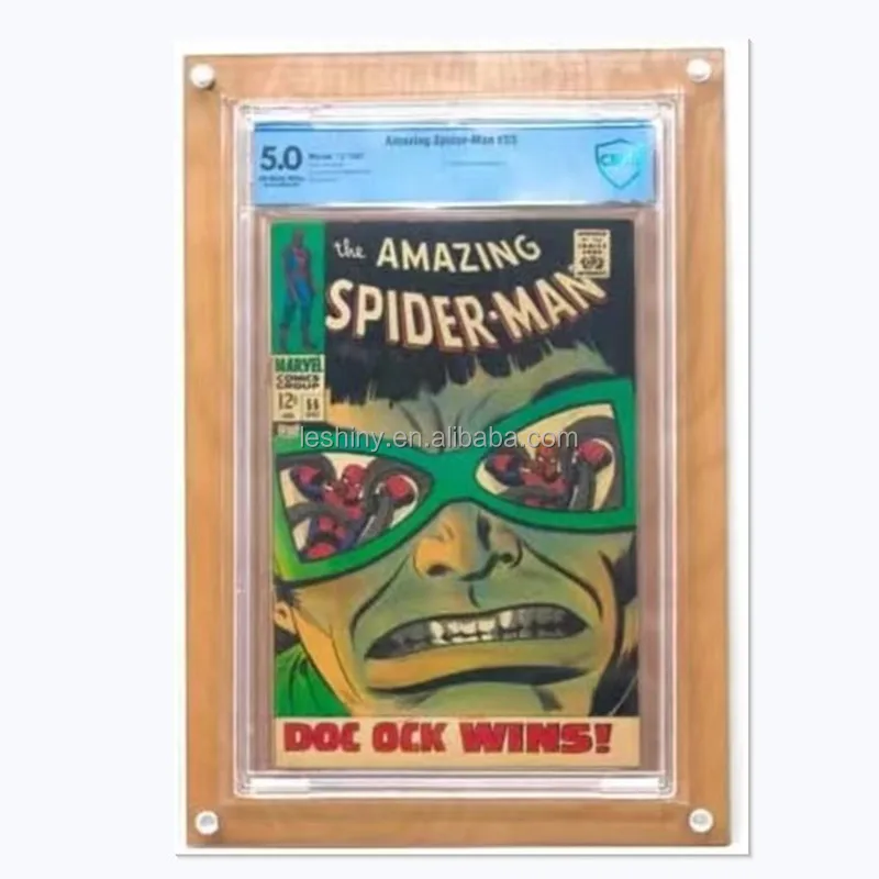 2022 New High Quality Acrylic Comic Book Slab Case Grading Slab Comic ...