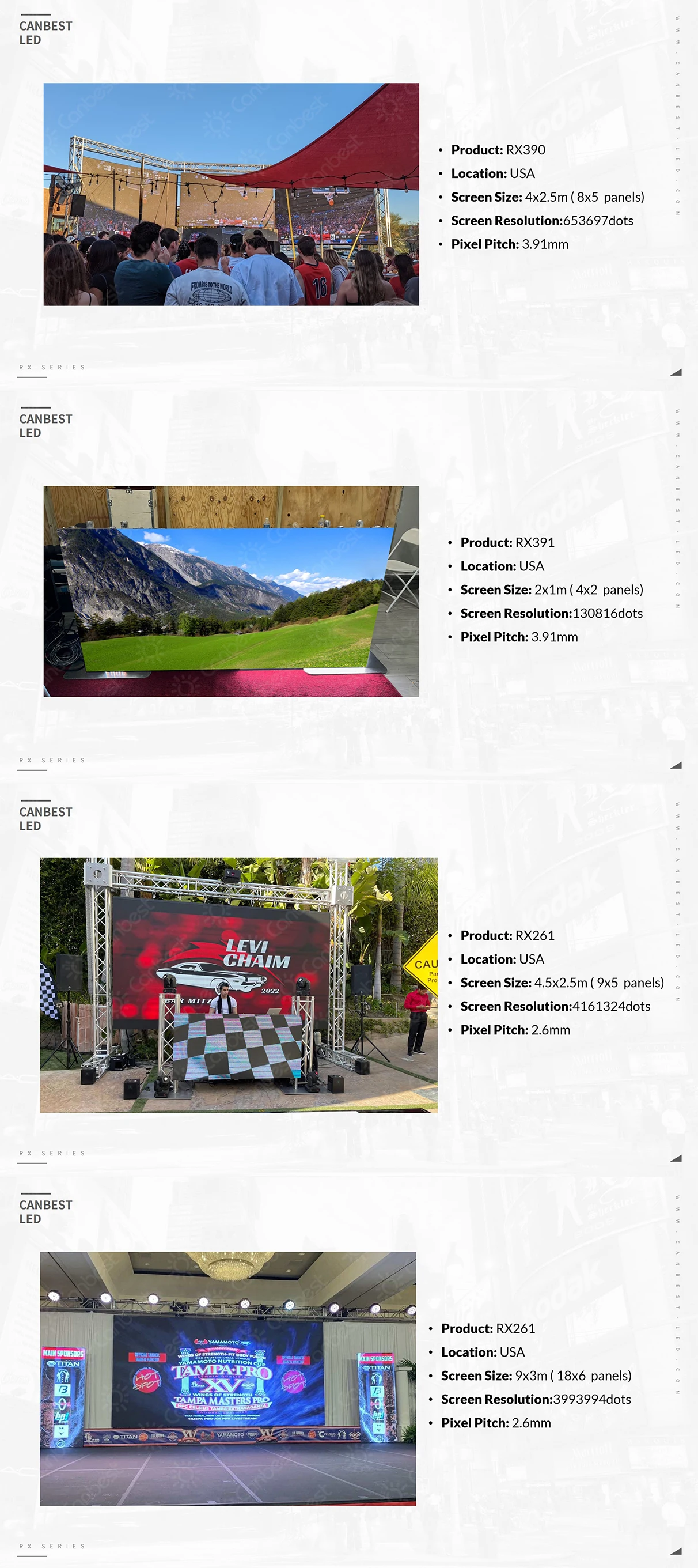 Church Big Background Dj Backstage Back For Concert Video Wall Display ...