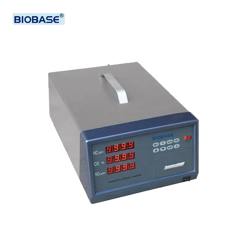 Biobase Portable Exhaust Gas Detector Industrial Multi Gas Analyzer For ...