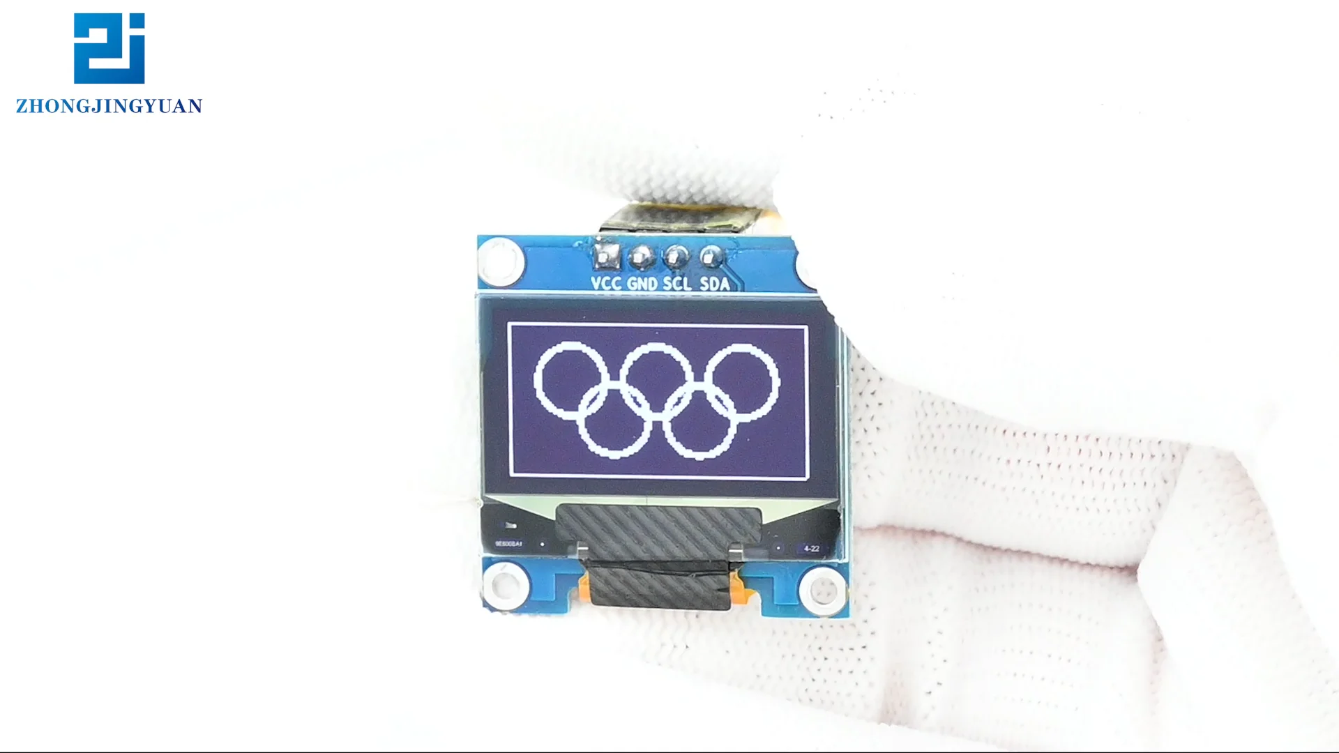 0.96 Inch Oled Display Module 128x64 Driver Ic Is Ssd1306 Iic Interface ...