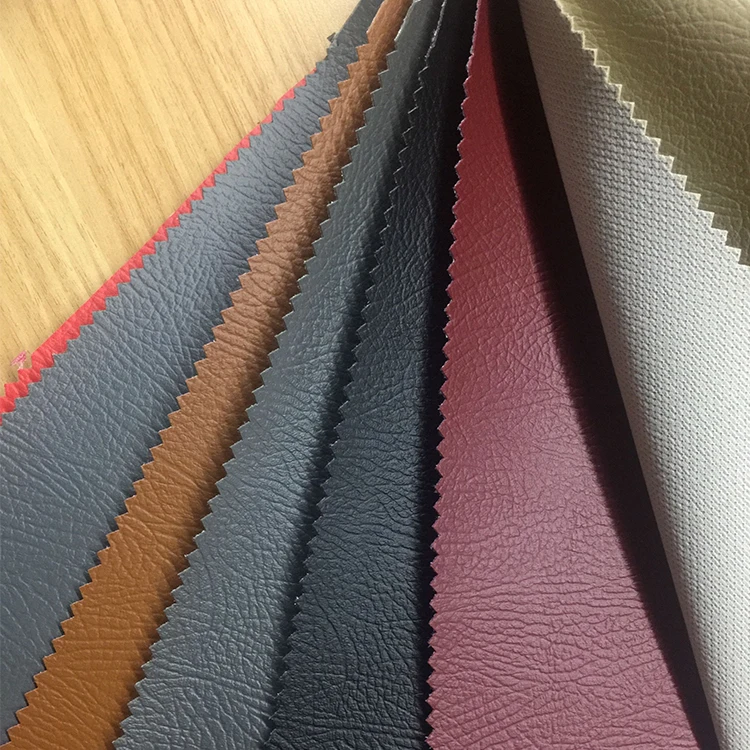 Popular New Designs PVC Pu Synthetic Vinyl Leather for Sofa ...