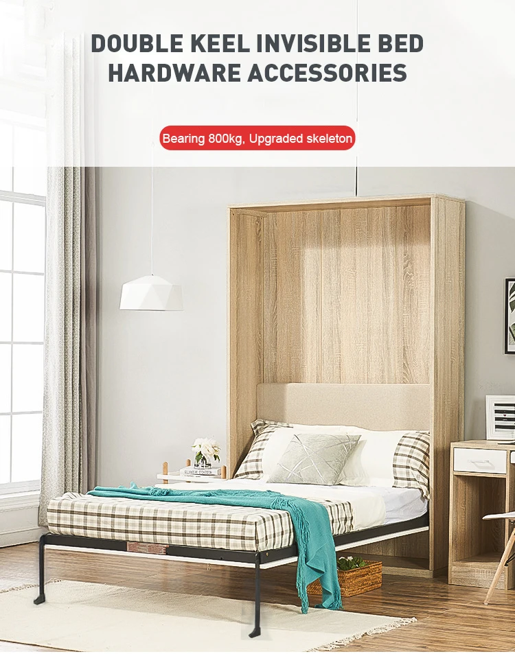 Murphy Folding Wall Bed Mechanism Hardware Kit Hidden Folding Side ...