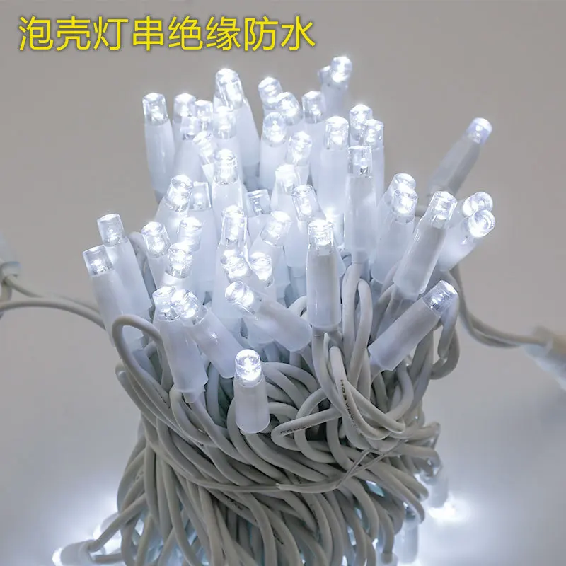 Outdoor Wire String Lights - Durable LED Christmas Decor