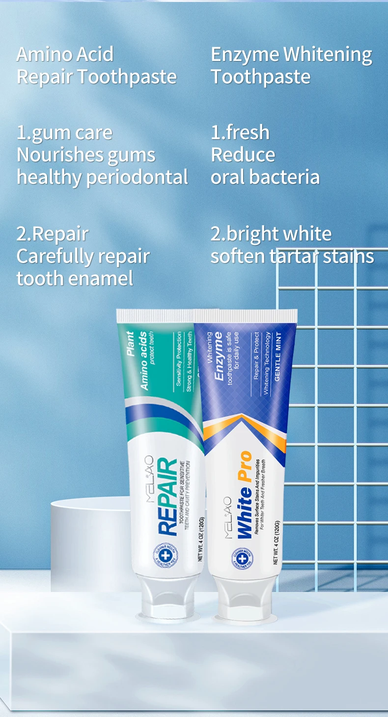 Tooth Paste Mouth Freshener Breath Refresher Teeth Cleaning Care Enzyme ...