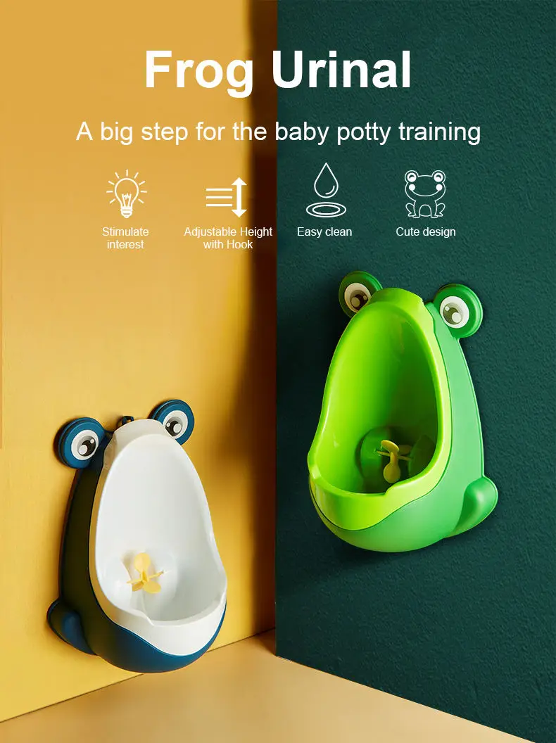 Hot Selling Portable Frog Baby Boy Potty Training Urinal Toddler Potty ...