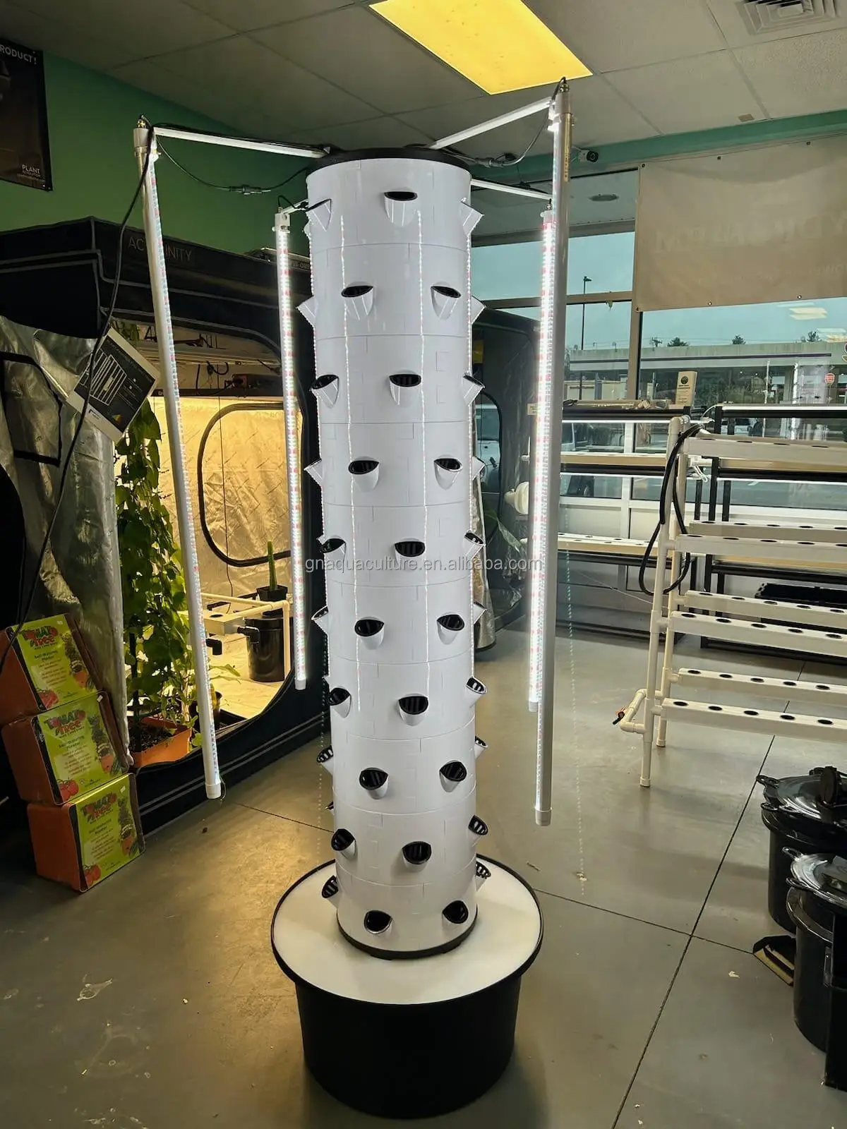 Vertical Tower Farm Grow Tower Hydroponic Home Farming - Buy Tower Farm ...