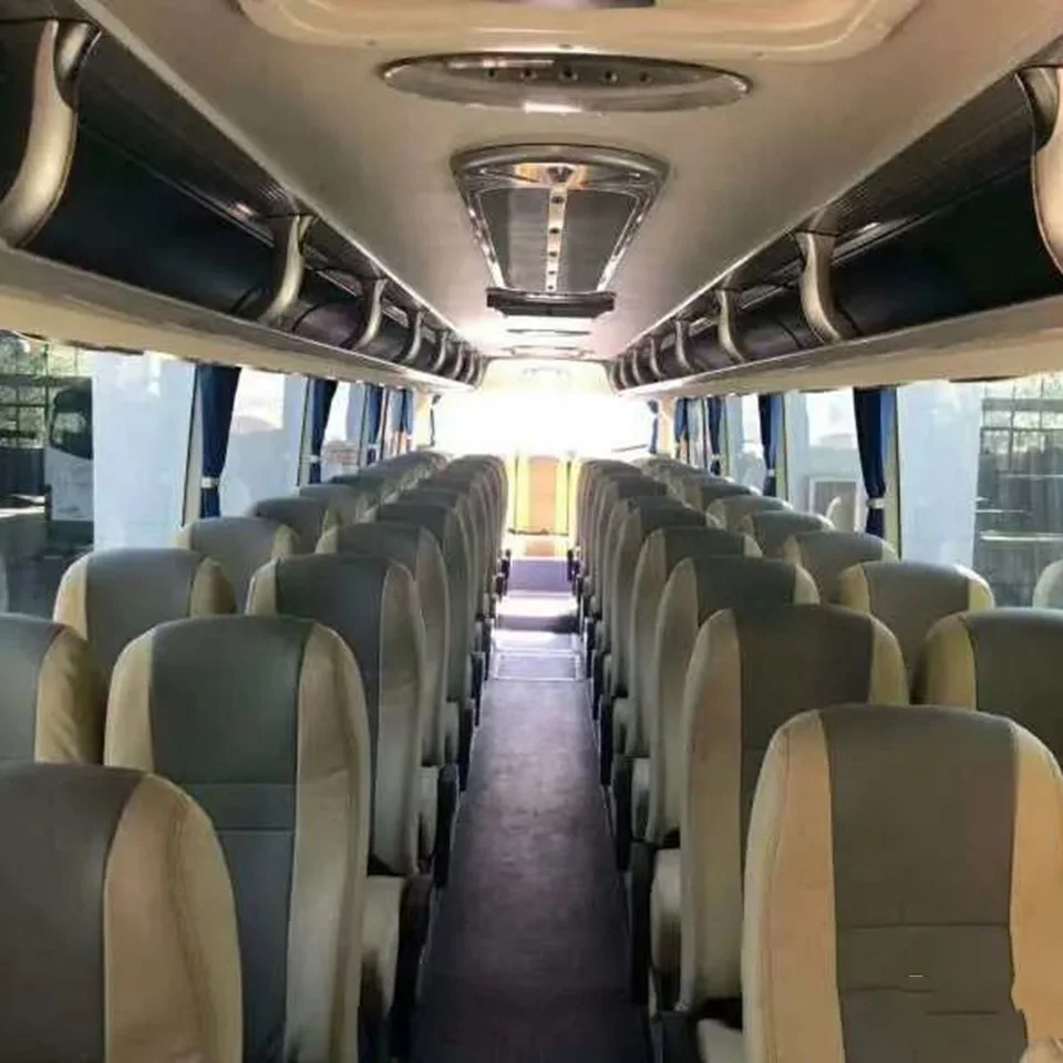 Used High-deck Coach Used Luxury Coach 12m Diesel Buses LHD Diesel ...