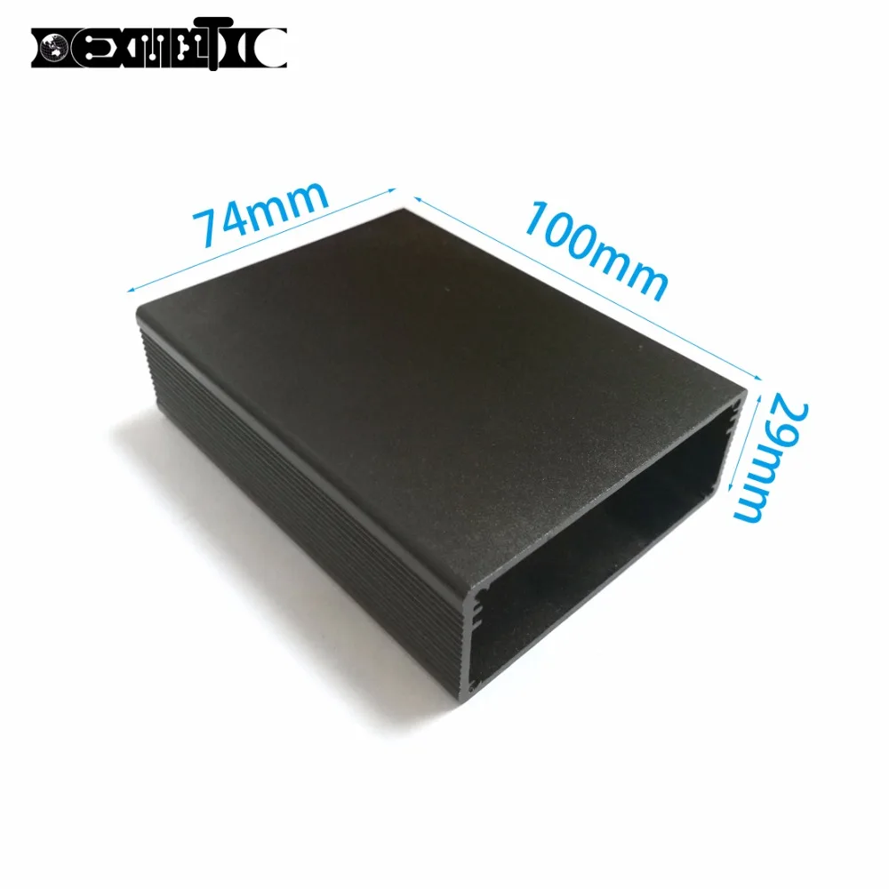 Anodized Aluminum Extrusion Box Enclosure Case For Electronic Projects ...