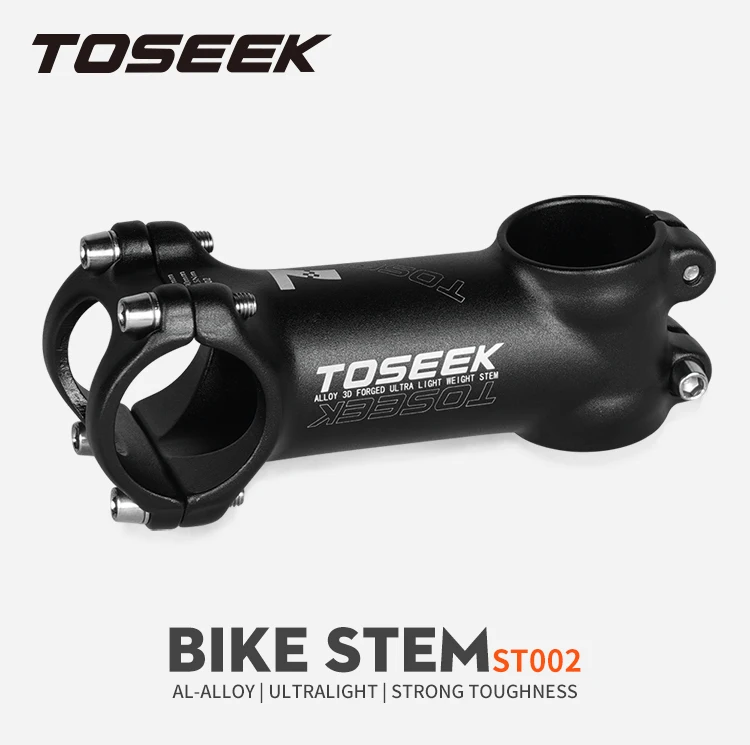 Toseek St002 -7 Stem Negative Handlebar 31.8mm Black Aluminum Alloy ...
