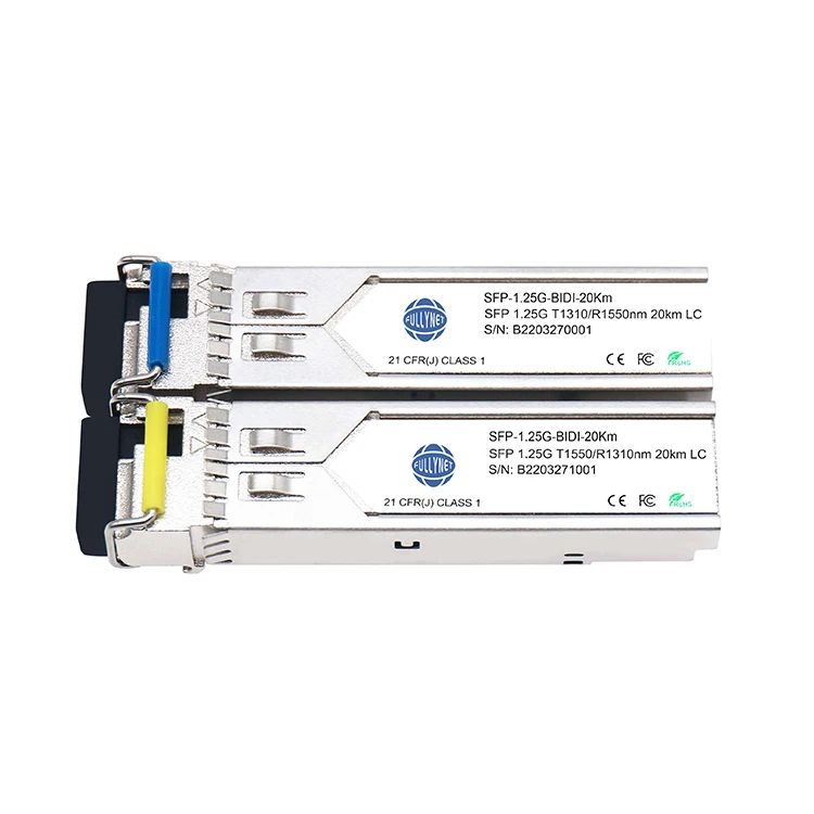 SFP 1.25G I BIDI LC SC SFP 20km T15/13r Fiber 20Km 40Km 80Km 1310nm Tx ...