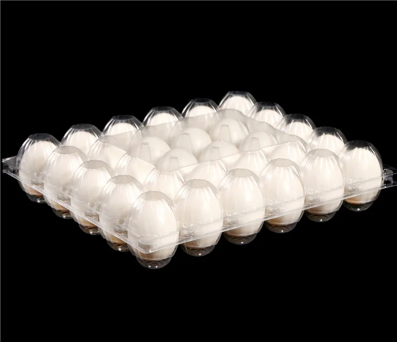 Custom Transparent PET Egg Trays - Durable & Versatile