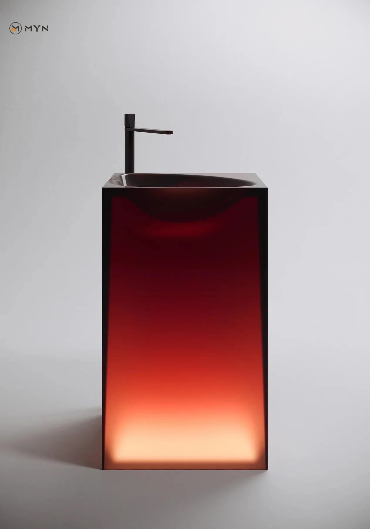 Crystalloid Pedestal Sinks - Modern, Durable Bathroom Solutions