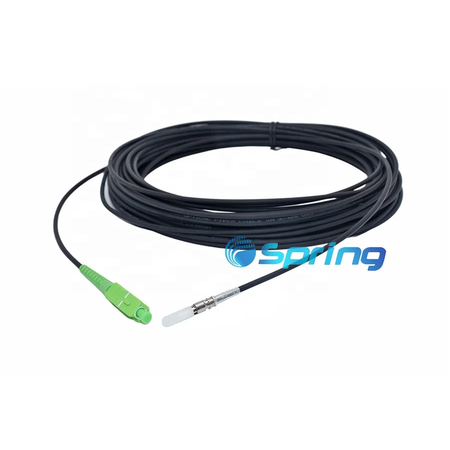 Fttx Sc Apc Ruggedized Pushed Pre-terminated Fiber Optic Drop Cable ...