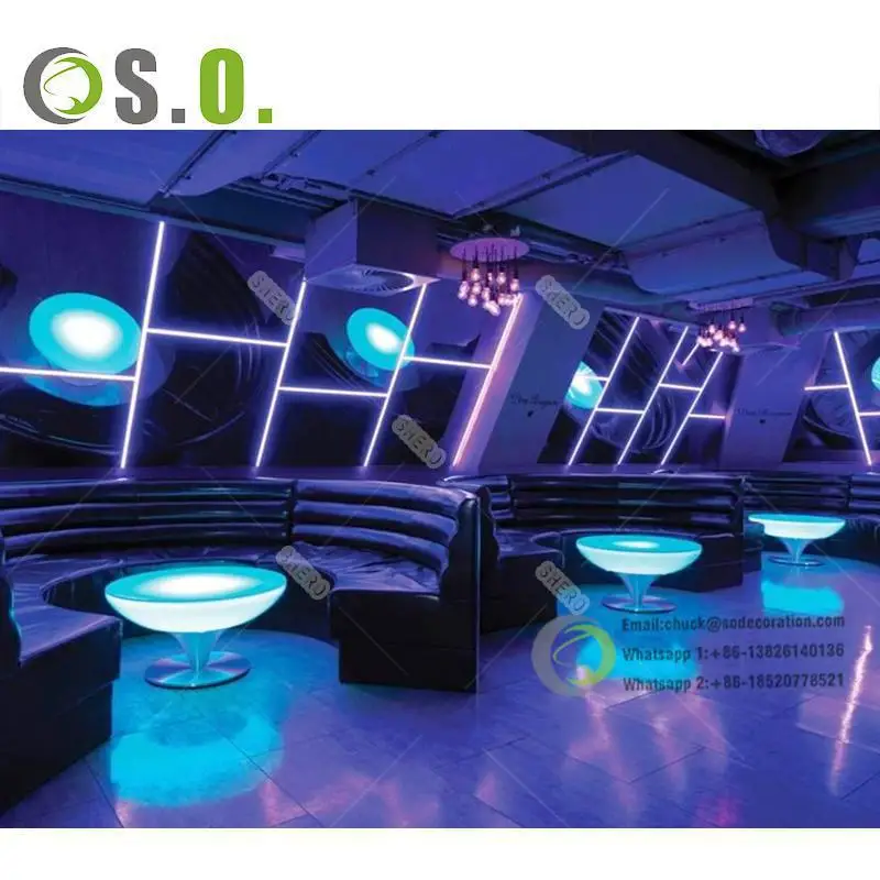 Customized Luxury Smoking Club Bar Interior Design Hookah Bar Counter ...