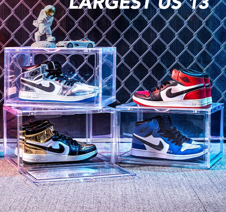 Custom Plain Shoe Shipping Postage Box,Transparent Shoe Box Acrylic ...