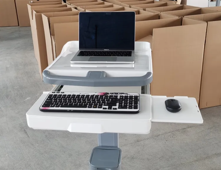 Bt-ly01 Hospital Medical Cart With Electric Lift Height Adjustable ...