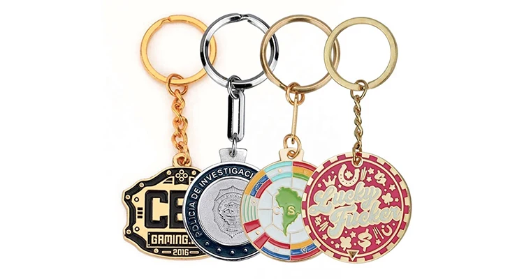 No Minimum Design Metal Key Chain Wholesale Bulk Custom Logo Hard ...