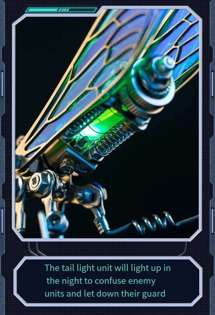 Diy Mechanical Insects Phantom Mantis Brain Teasers Jigsaw Toy Building ...