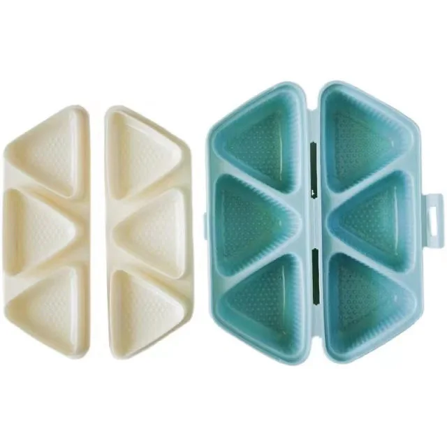 F2-603 New Arrival Rice Ball Mold Small Mini Cute Triangle Flower Shape ...