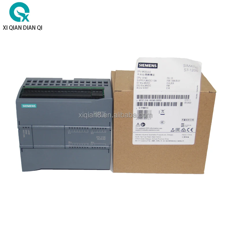 Xiqian Siemens Simatic S7-1200 Cpu 6es7212-1hf40-0xb0 Digital Input ...